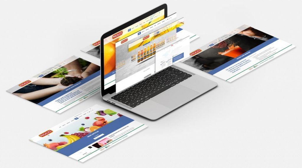 Juice Company Website Design